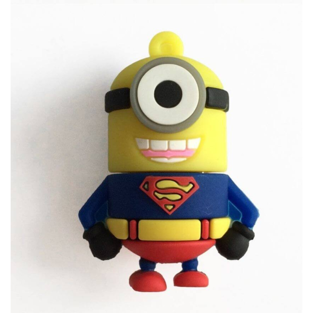 Usb flash drive 8GB pen drive SuperMan super hero minions lovely ...