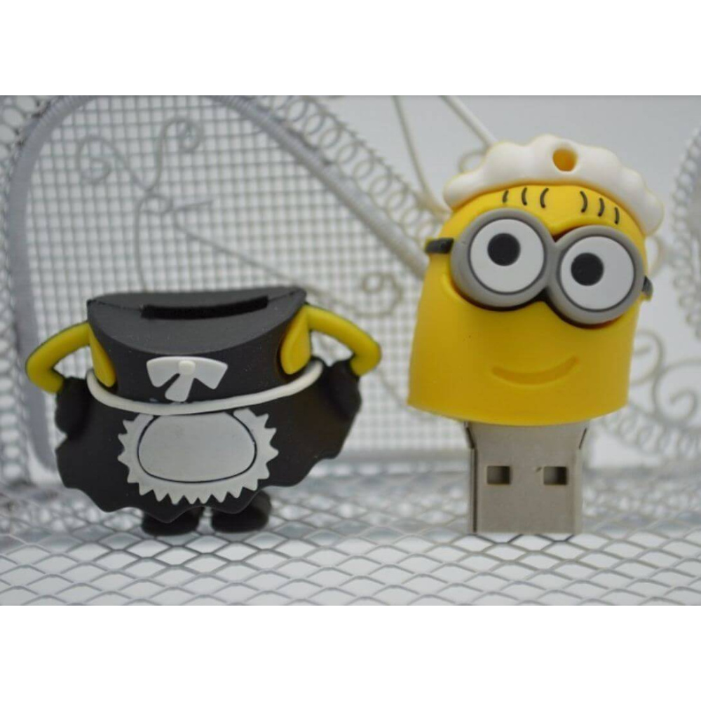 Despicable Me Minions Maid Waitress minion Cartoon 8GB USB Flash Drive ...