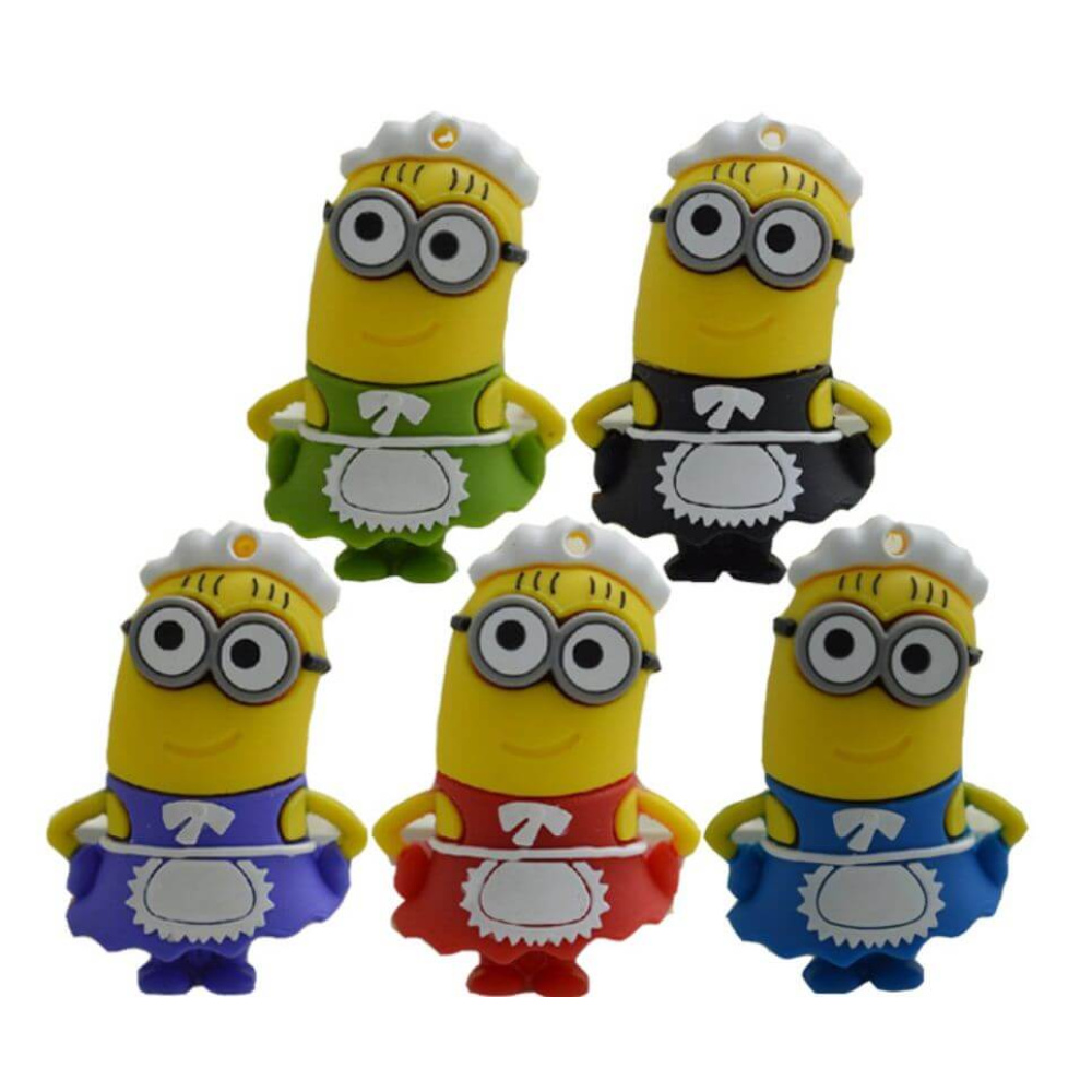 Despicable Me Minions Green Maid Waitress minion Cartoon 32GB USB Flash ...