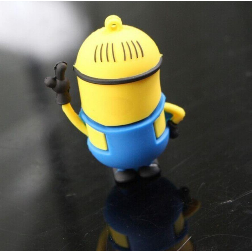 USB Flash Drive 32GB Despicable Me Minions Blue Waving minion Cartoon ...