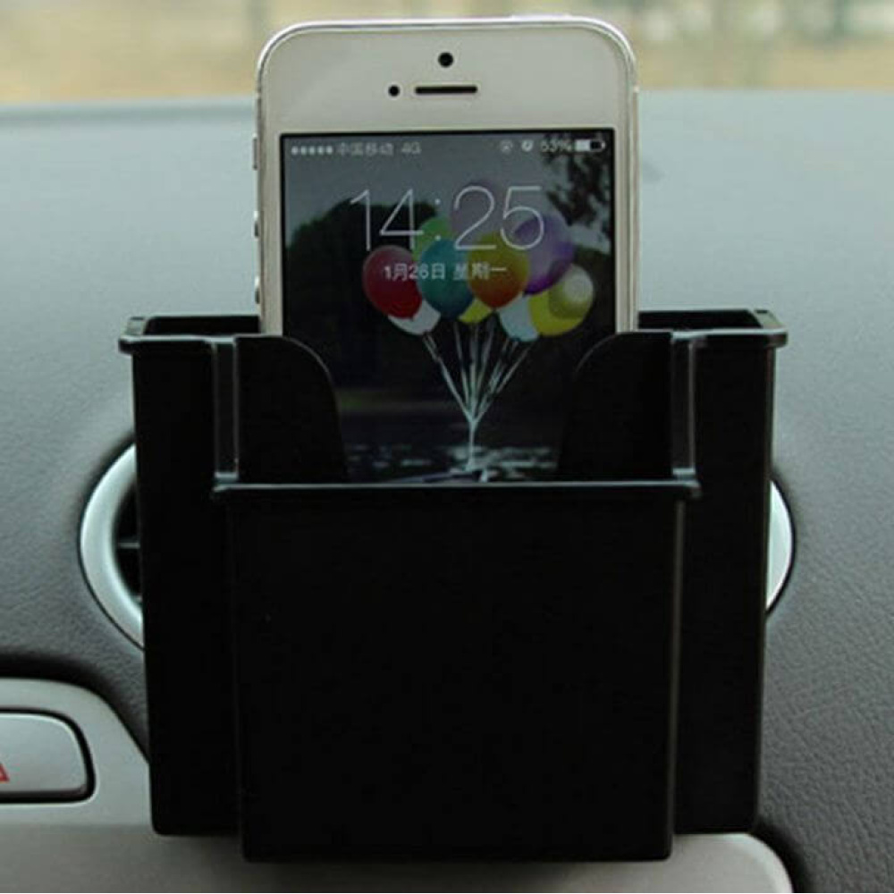 Multifunctional Car Mobile Phone Holder Charge Box Pocket Organizer Car ...