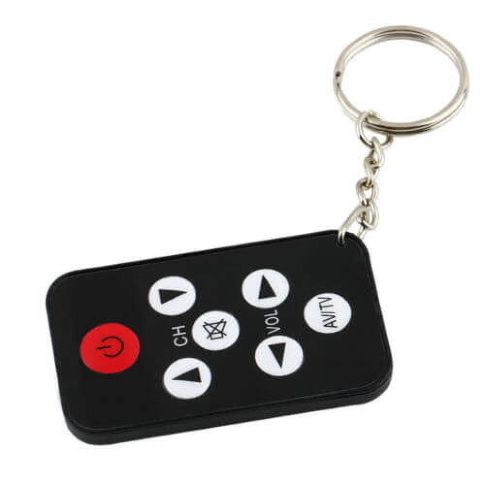 Mini Universal Infrared IR TV Set Remote Control Keychain