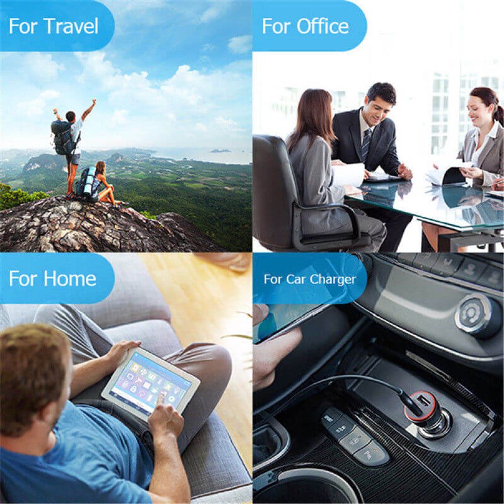 Metal Micro Usb Cable Data Sync Fast Charger For Android